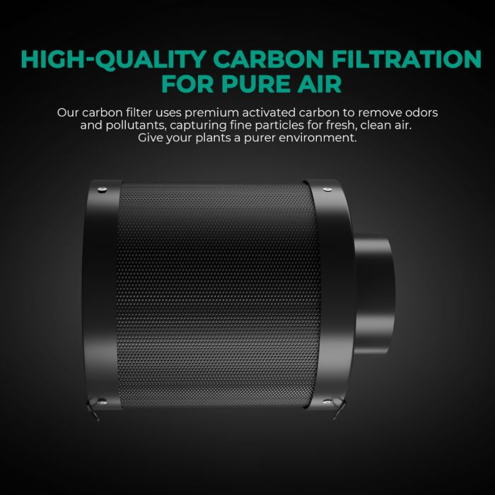 Refillable carbon air filter store